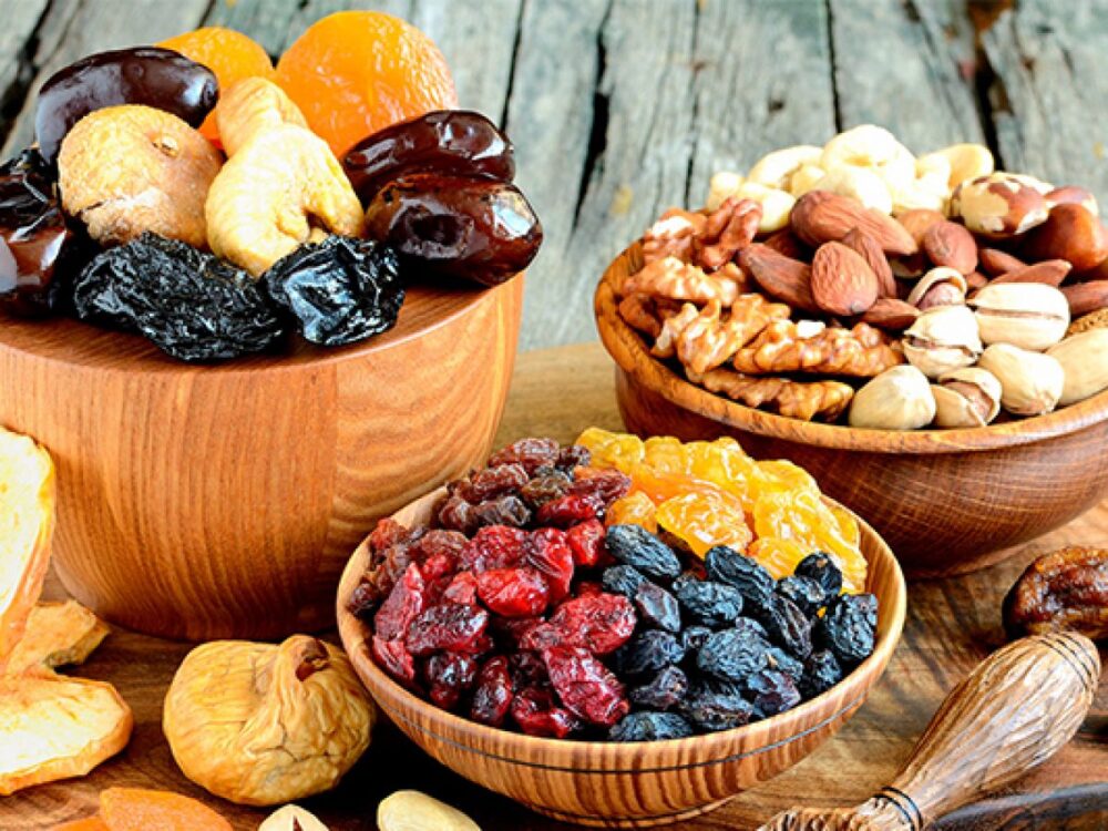 Fruta seca: ¿Bueno o malo?